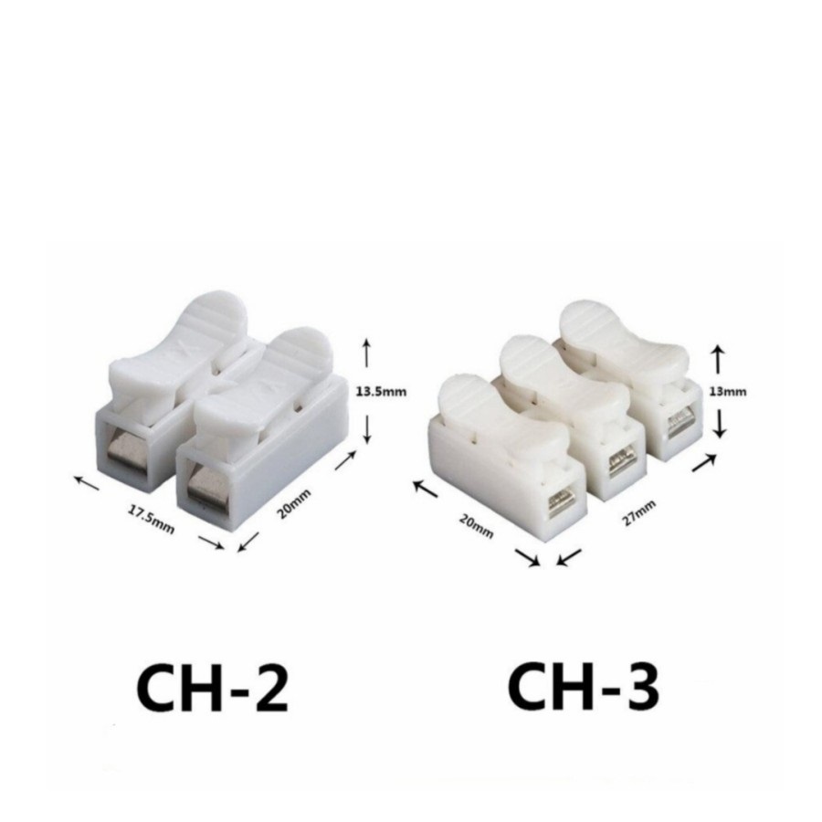 Jual Kabel Terminal Quick Connector Cable Sambung CH2 | Shopee Indonesia