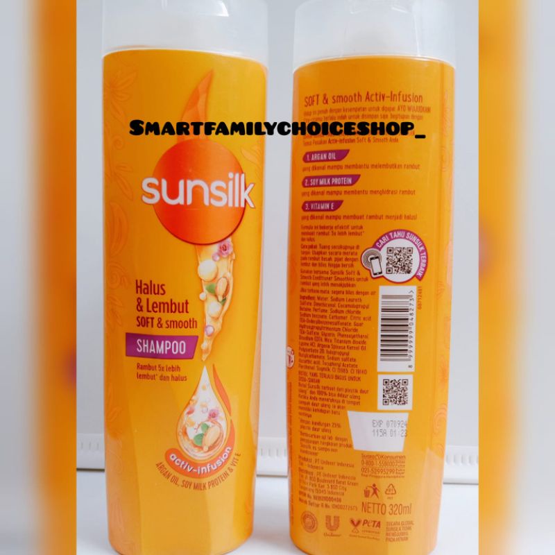 Jual Sampo Sunsilk Kuning Soft&Smooth kemasan 160ml/300ml | Shopee ...