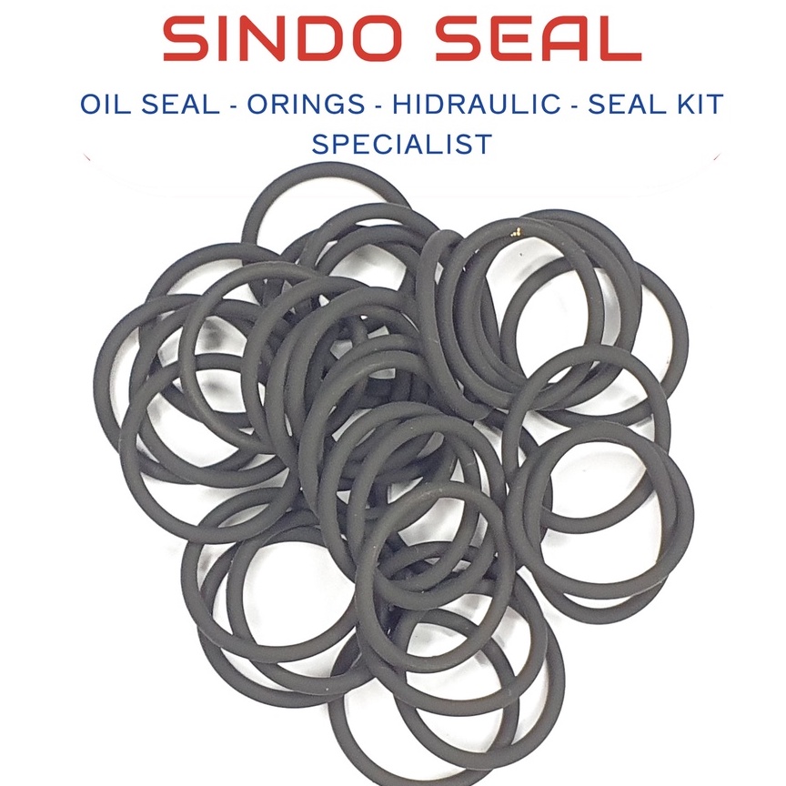 Jual ORING SEAL SIL 2X39 2*39 39X2 NBR70 NBR90 FKM TAHAN PANAS | Shopee ...