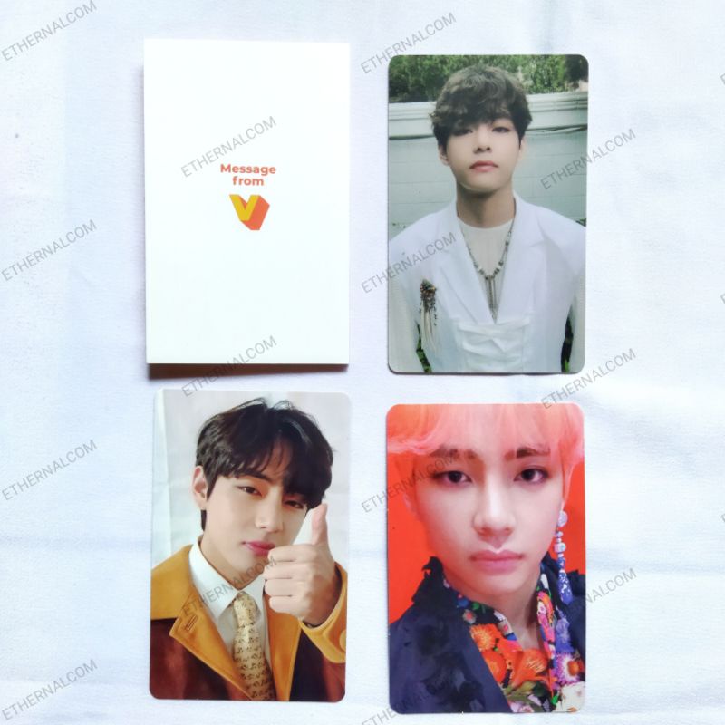 Jual Photocard Taehyung V BTS Official PC Album love yourself answer S Ld butter pws POB Weverse ...