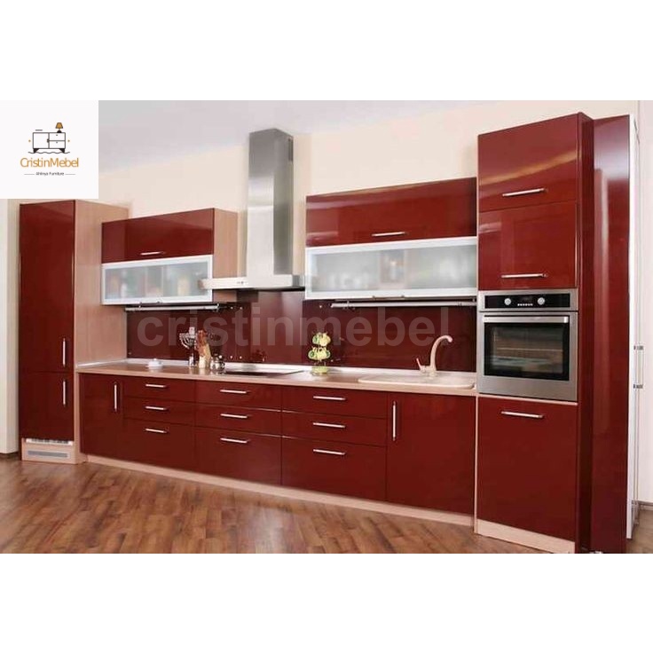 Jual PROMO Kitchen set HPL/Kitchen set minimalis/Lemari Dapur/Kitchen ...