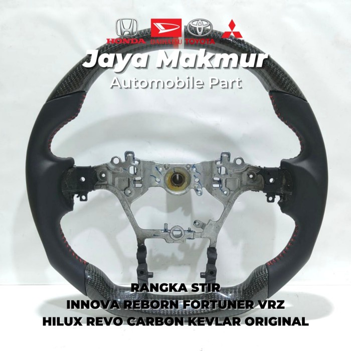 Jual Rangka Lingkar Stir Steer Innova Reborn Fortuner Vrz Carbon Kevlar ...