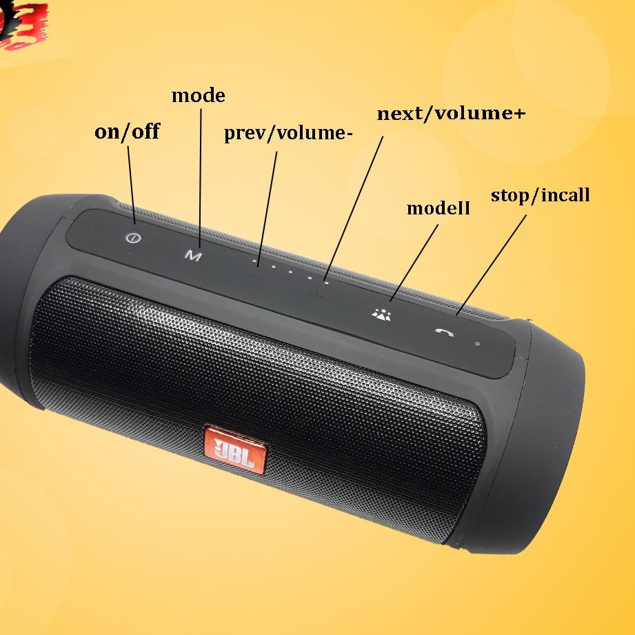 Jual Modern.. SPEAKER BLUETOOTH WIRELESS SPEKER PORTABLE CHARGE 2 SPIKER BLUTUT MUSIC BOX JBL ...