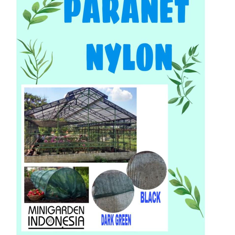 Jual New Now ECER PARANET NYLON LEBAR 3 METER 65% shading net insect ...