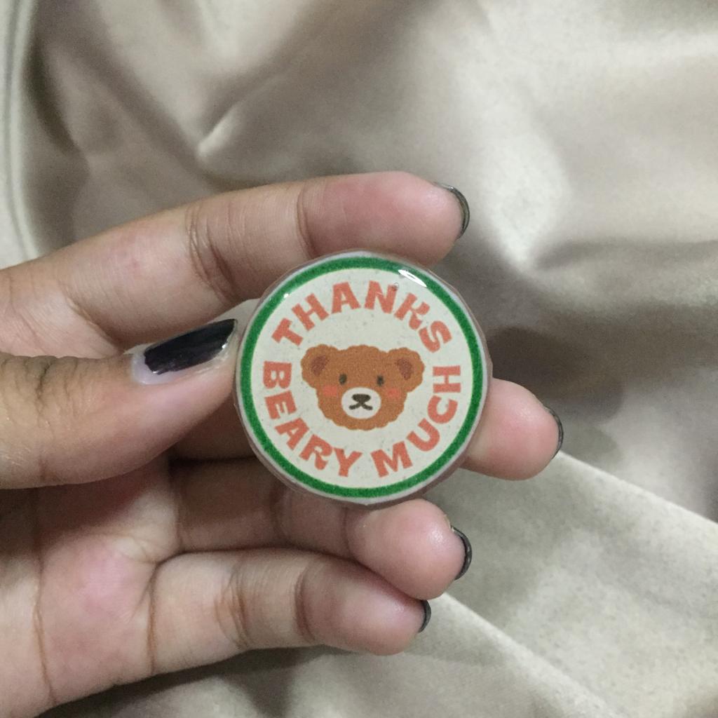 Jual (NEW) PIN ACRYLIC/ PIN AESTHETIC/ PIN TAS/ PIN KEKINIAN/ MURAH ...