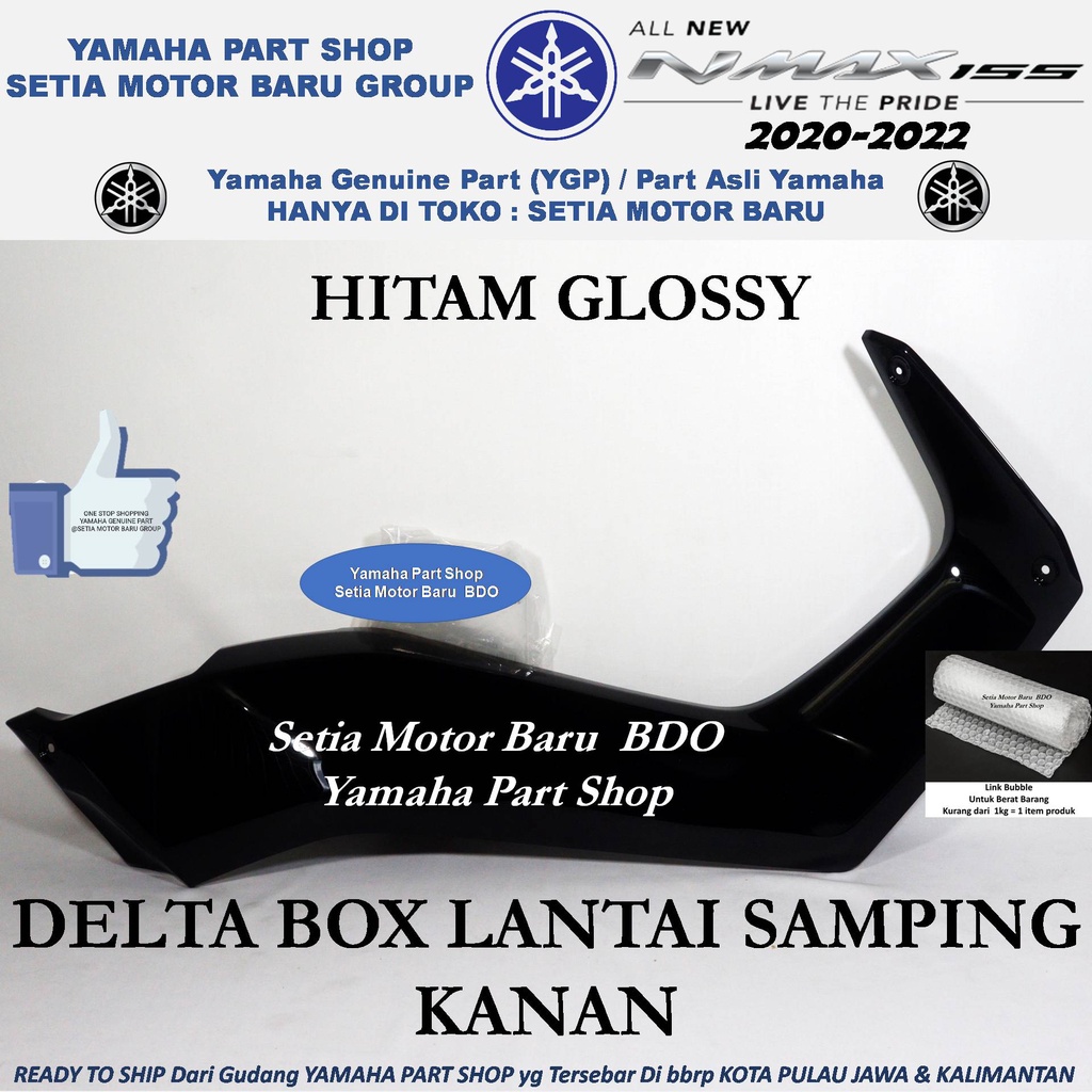 Jual Cover Side Delta Box Lantai Samping Hitam Glossy Kanan All New ...