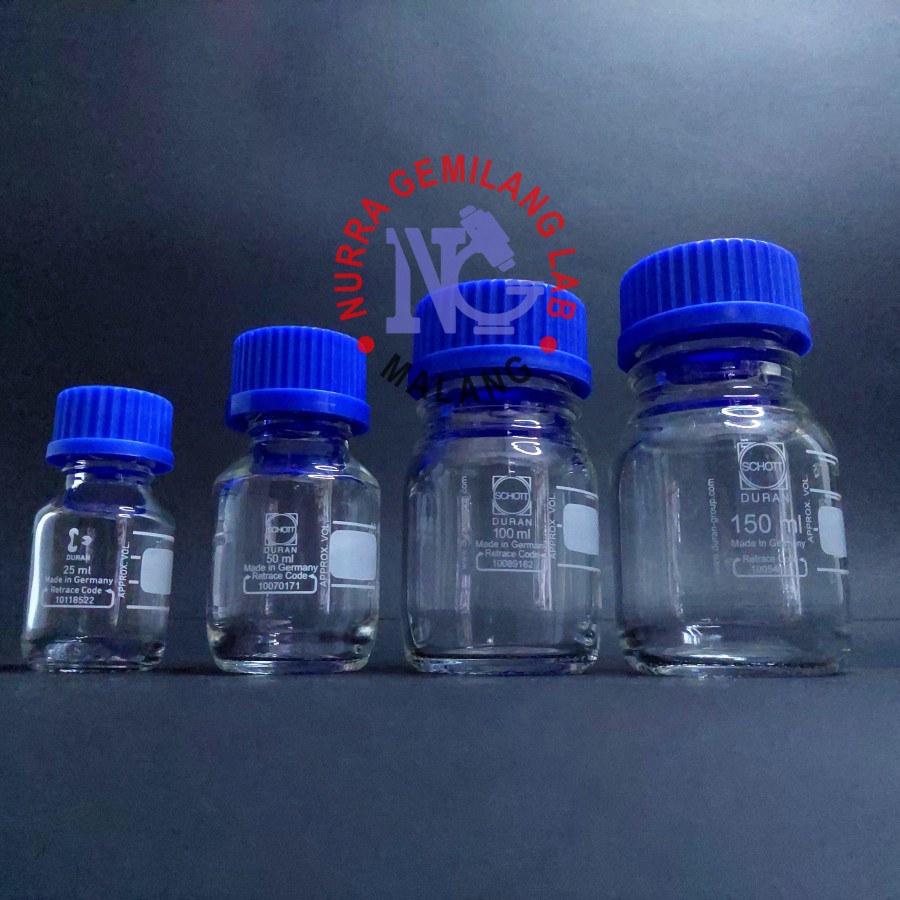 Jual Botol Steril Schott Duran 50ml / Botol Laboratorium | Shopee Indonesia