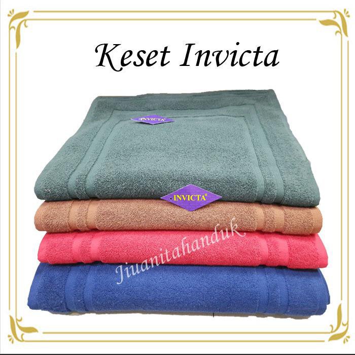 Jual JH Keset Handuk Invicta Uk 45 x 65 (Keset Jumbo Emboss Tebal ...