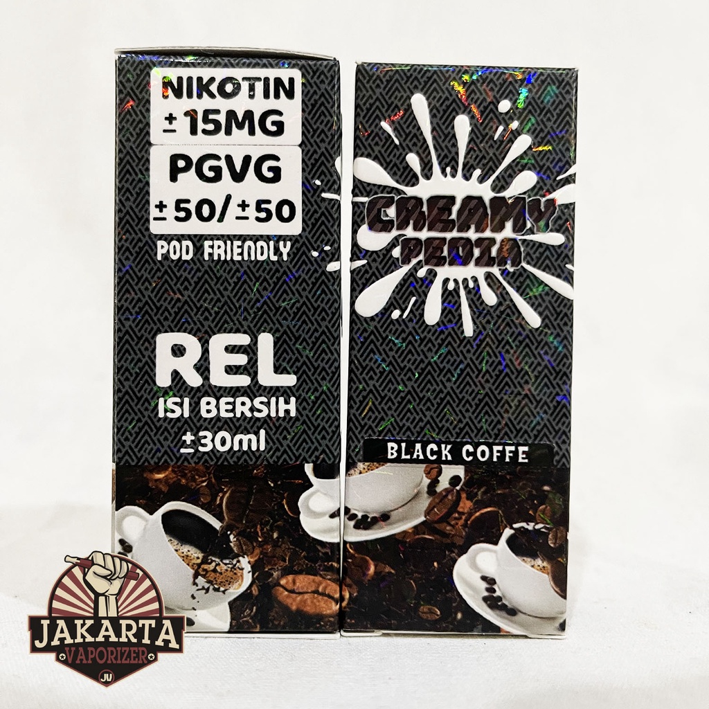 Jual PODS FRIENDLY CREAMY PEDIA BLACK COFFEE 30ML 15MG MAJAPAHIT ...