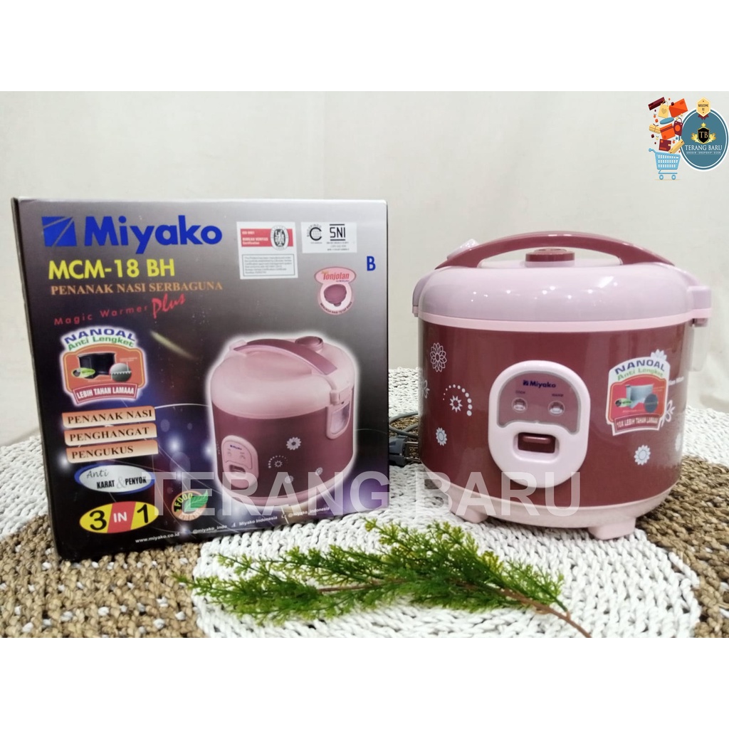 Jual MIYAKO RICE COOKRER | MIYAKO | PENANAK NASI | MIYAKO MCM 18 BH ...