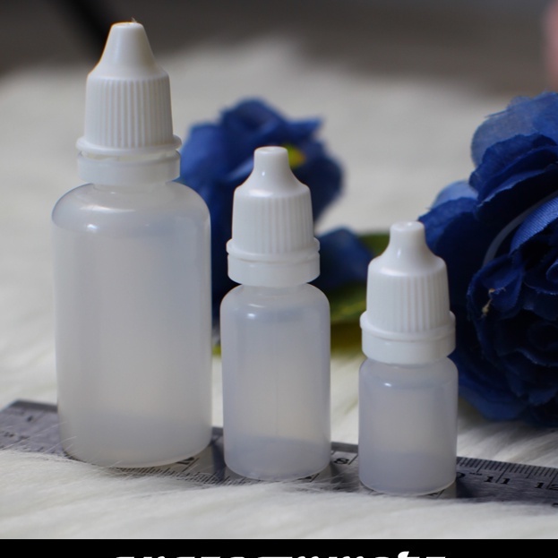 Jual Botol Tetes Plastik 10 ml Tutup Segel Food Grade Botol Obat tetes ...