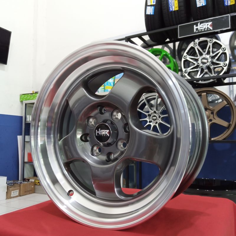 Jual Velg Celong Pelak Racing Hsr Brisket Ring 15 Brio Avanza Sigra Vios Jazz Yaris dll Toko ...