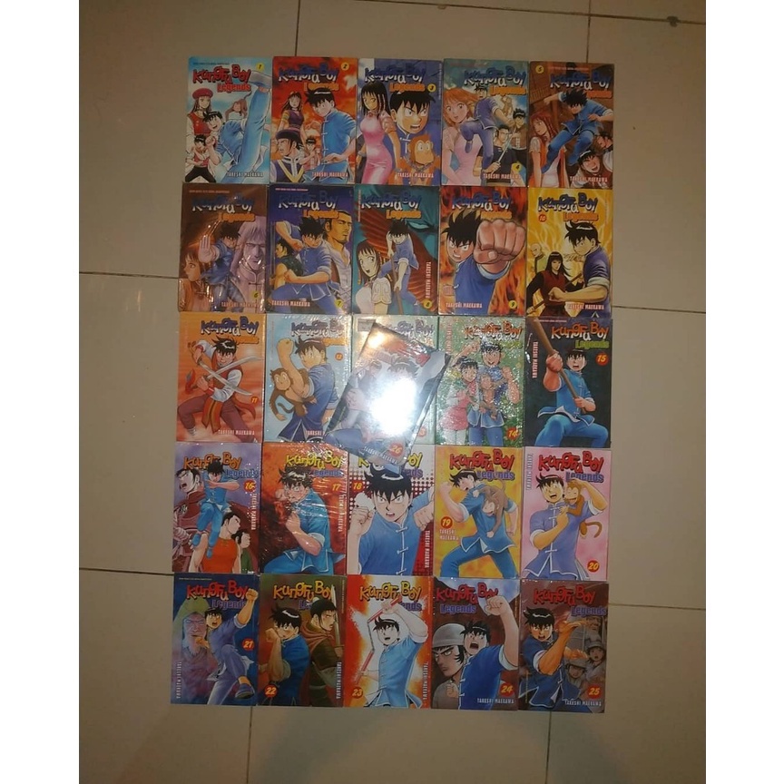 Jual KOMIK SERI : Kungfu Boy Legends - Takeshi Maekawa ( ready banyak nomor ) | Shopee Indonesia