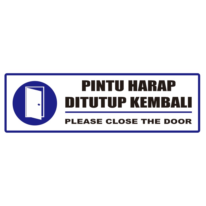 Jual Stiker Pintu Harap Ditutup Kembali Waterproof | Shopee Indonesia Jual Stiker Pintu Harap Ditutup Kembali Waterproof | Shopee Indonesia