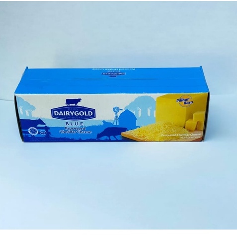 Jual DAIRYGOLD BLUE CHEDDAR 480gr | Shopee Indonesia