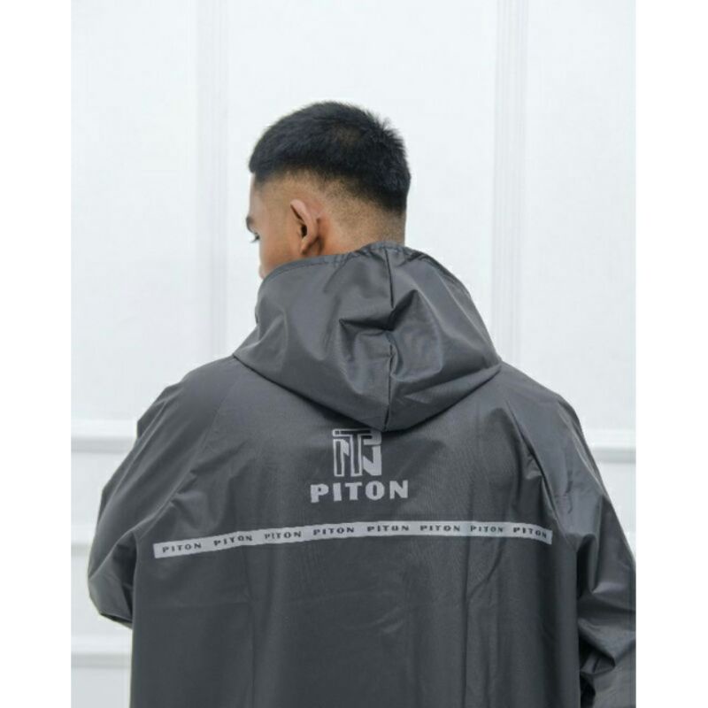 Jual JAS HUJAN MANTEL HUJAN PRIA WANITA SETELAN BAJU DAN CELANA DEWASA TEBAL ELASTIS BAHAN PVC ...