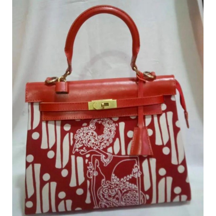 Jual TAS BATIK PREMIUM/TAS BATIK LUKIS WAYANG /TAS MEWAH BATIK | Shopee ...
