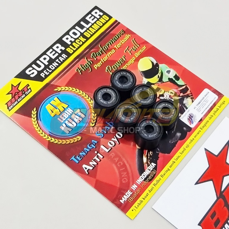 Jual Super Roller BRT Racing 10gr Yamaha Mio J Soul GT Fino Xride Nouvo ...