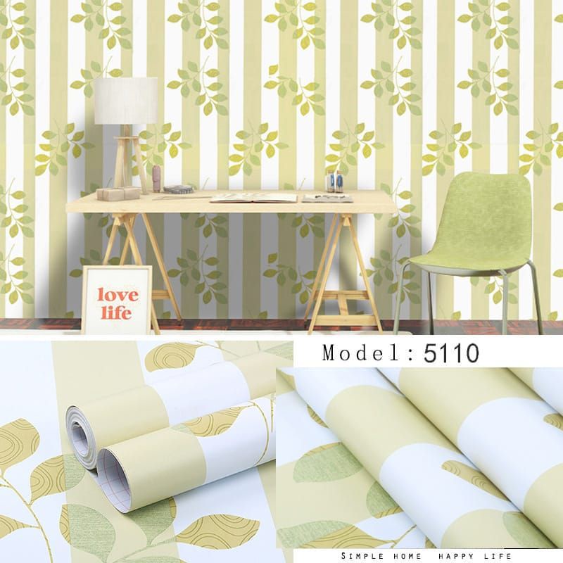 Jual Wallpaper Dinding Wallpaper Dinding Ruang Tamu Wallpaper Salur Wallpaper Garis Walpaper ...