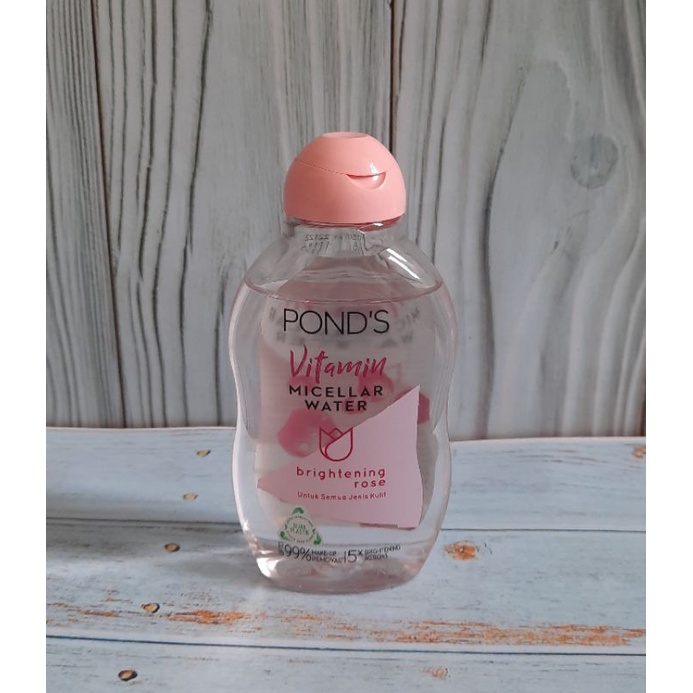 Jual Ponds Vitamin Micellar Water Brightening Rose 55ml | Shopee Indonesia