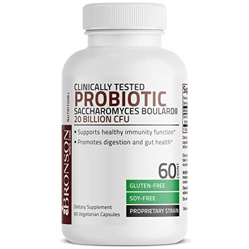 Jual BRONSON Saccharomyces Boulardii Probiotic 20 Billion CFU ...