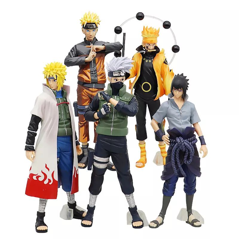 Jual Mainan Action Figure Naruto Shippuden Uzumaki Naruto Sasuke Minato ...