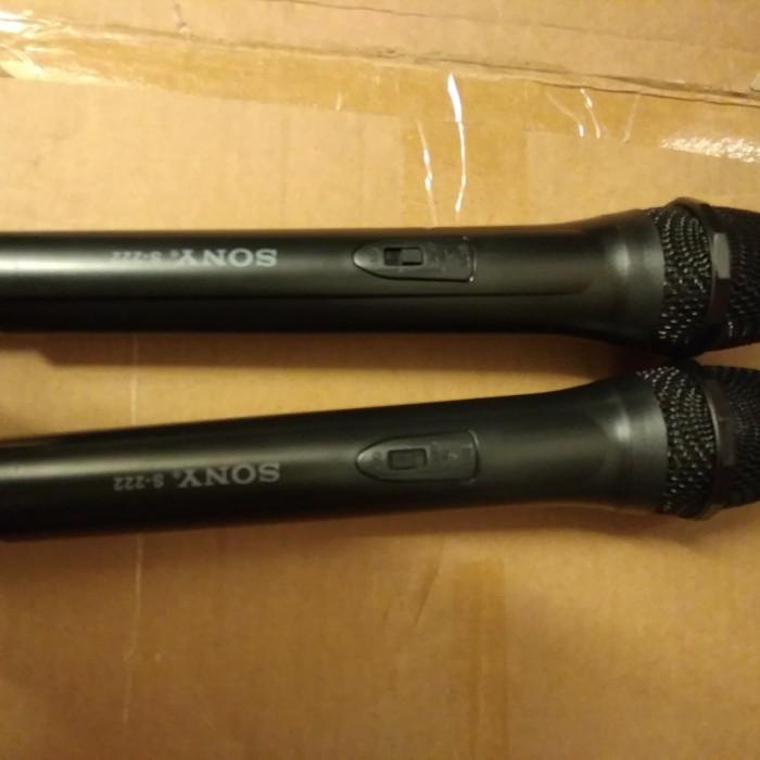 Jual Mic Wireless Sony S222/Mic Sn 222/Mic Wireless/ Mickrofon Wireless ...