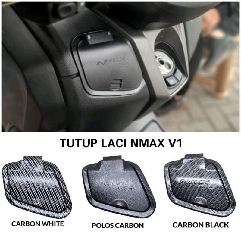 Jual Tutup laci Nmax cover laci Nmax new V1 cover tutup laci kiri ...