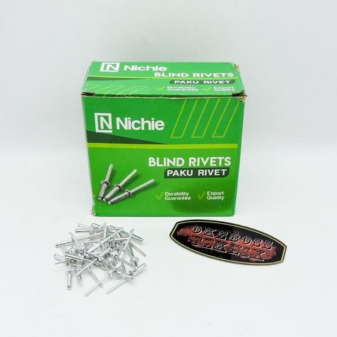 Jual Paku Rivet 4 mm Nichie | Shopee Indonesia