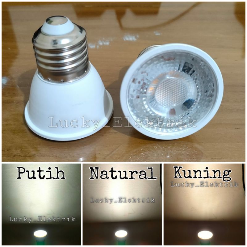 Jual Lampu Halogen LED Spotlight 3W 3 Watt E27 Ulir / Lampu Sorot LED ...