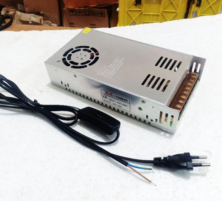 Jual Terbaik 500w 12v 40A switching power supply AC DC body Transformer ...