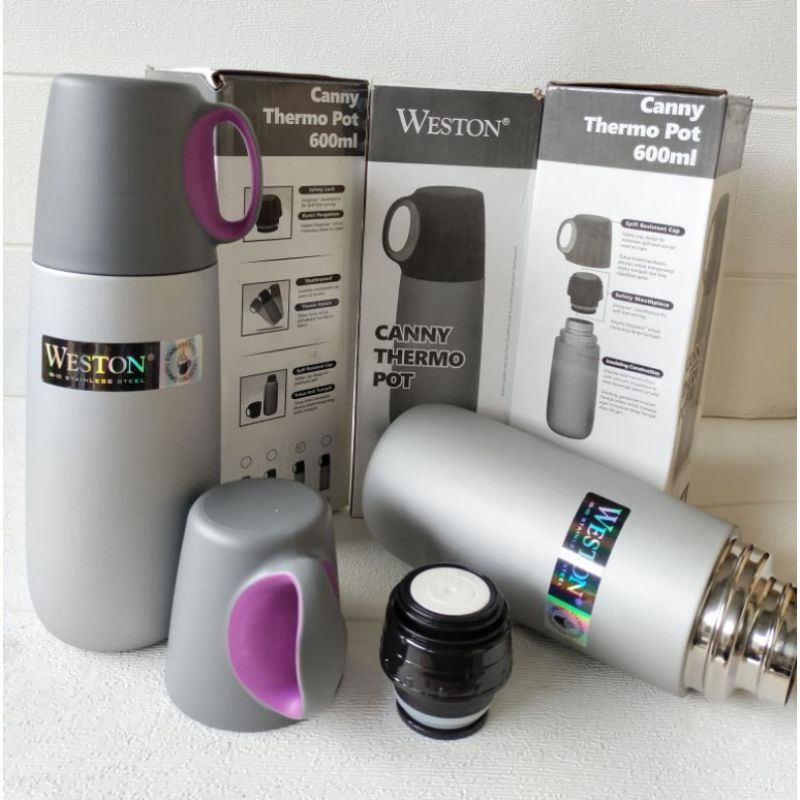 Jual Weston Canny Termo Pot Hot n cold UK 600 ml | Shopee Indonesia