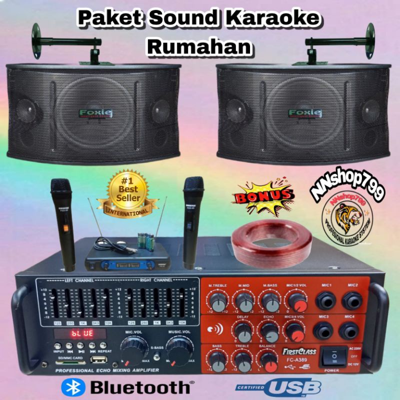 Jual Paket Sound System Karaoke Rumahan / Professional Karaoke Sound ...