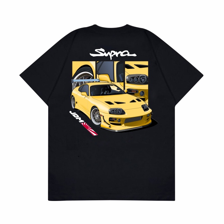 Jual GILAN Baju Kaos T Shirt Distro Unisex Gambar Mobil Toyota Supra MK4 JDM Legend otomotif ...
