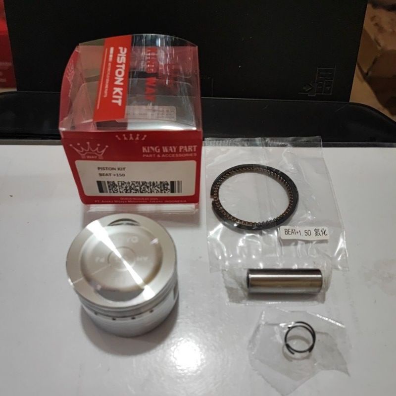 Jual PISTON BEAT KVY KARBU +150 +200 SET | Shopee Indonesia
