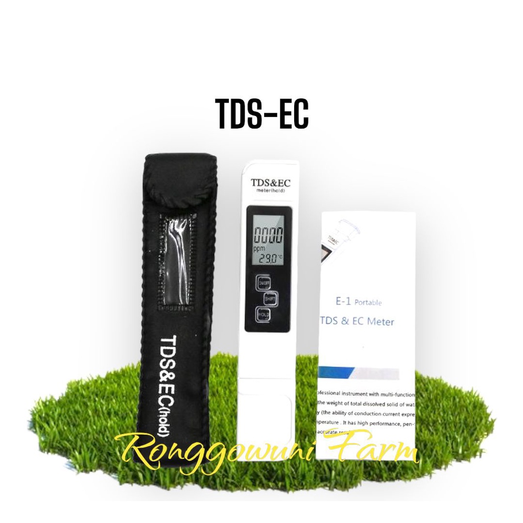 Jual TDS Meter 4 Digit Alat ukur PPM dan EC Meter | Shopee Indonesia
