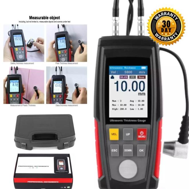 Jual Ultrasonic Thickness Gauge Digital Wall Thickness Alat Ukur ...