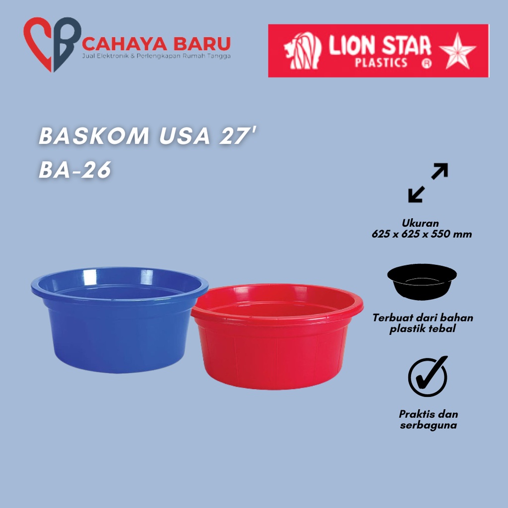 Jual LION STAR BASKOM USA 27' BA-26 (GO-SEND) | Shopee Indonesia