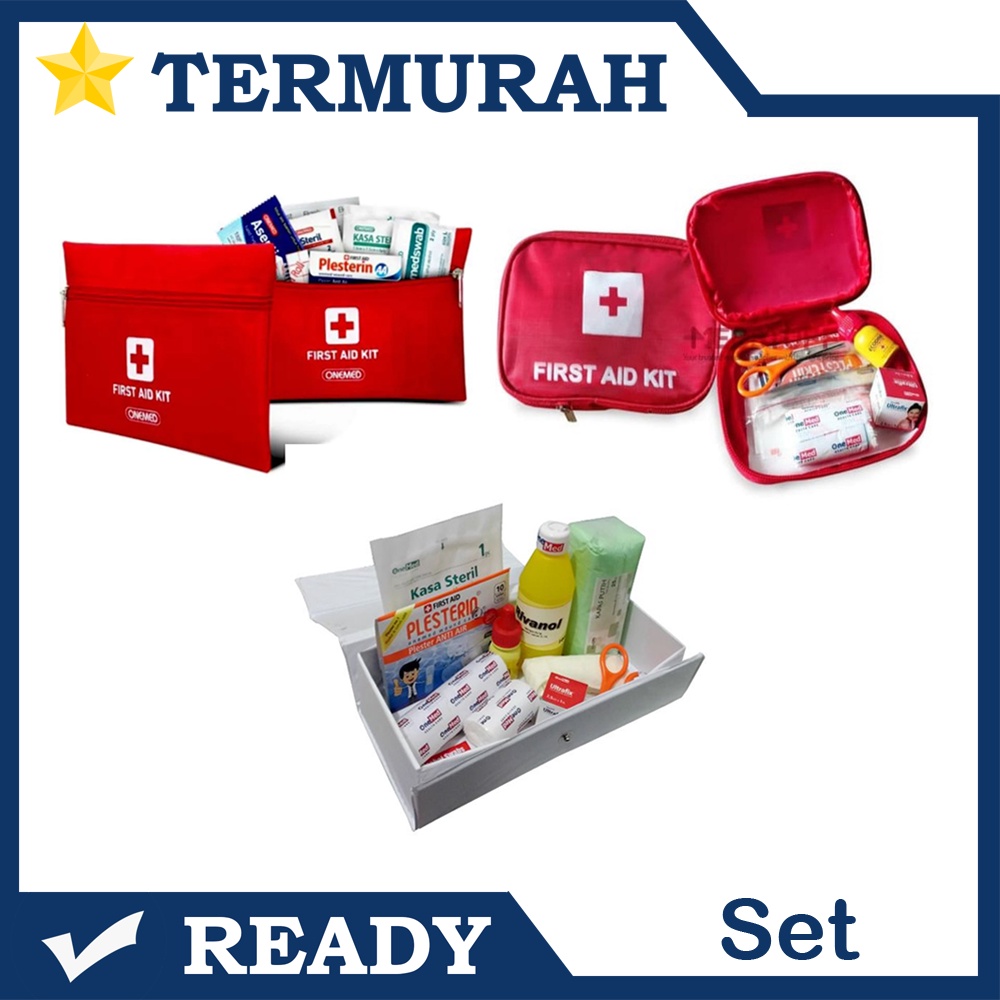Jual First Aid Bag Kit / Kotak P3K Lengkap Isi OneMed | Shopee Indonesia