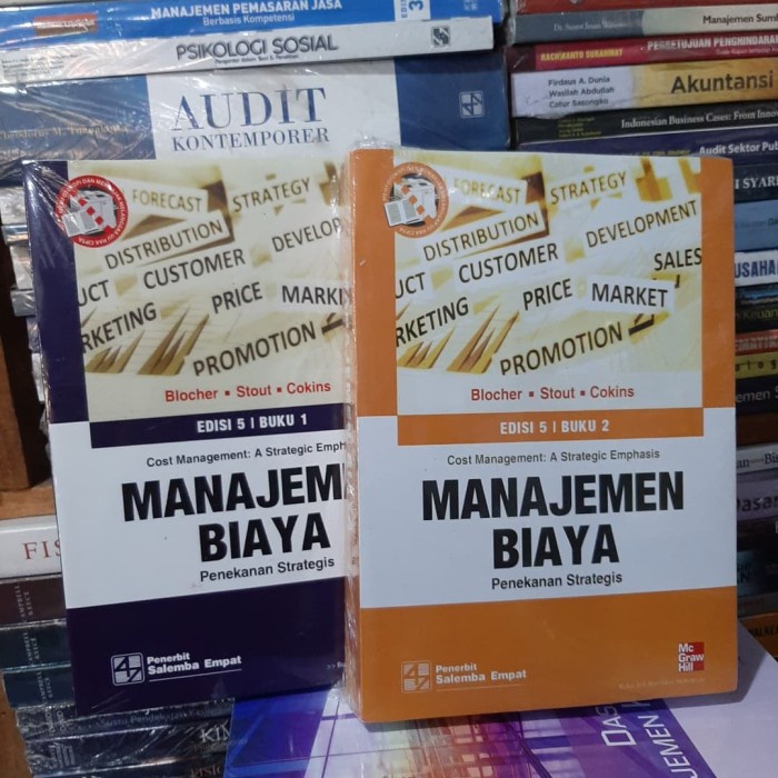 Jual manajemen biaya penekanan strategis buku 1 dan 2 | Shopee Indonesia
