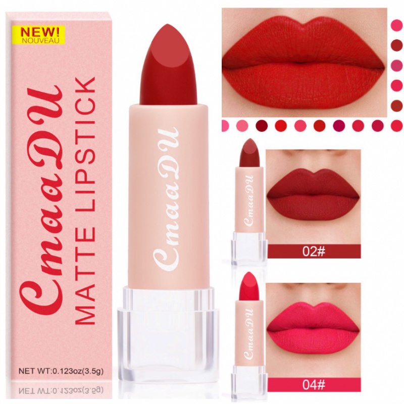 Jual CMAADU BPOM Matte 12 Lipstik Matte Lipstick Long Lasting ...