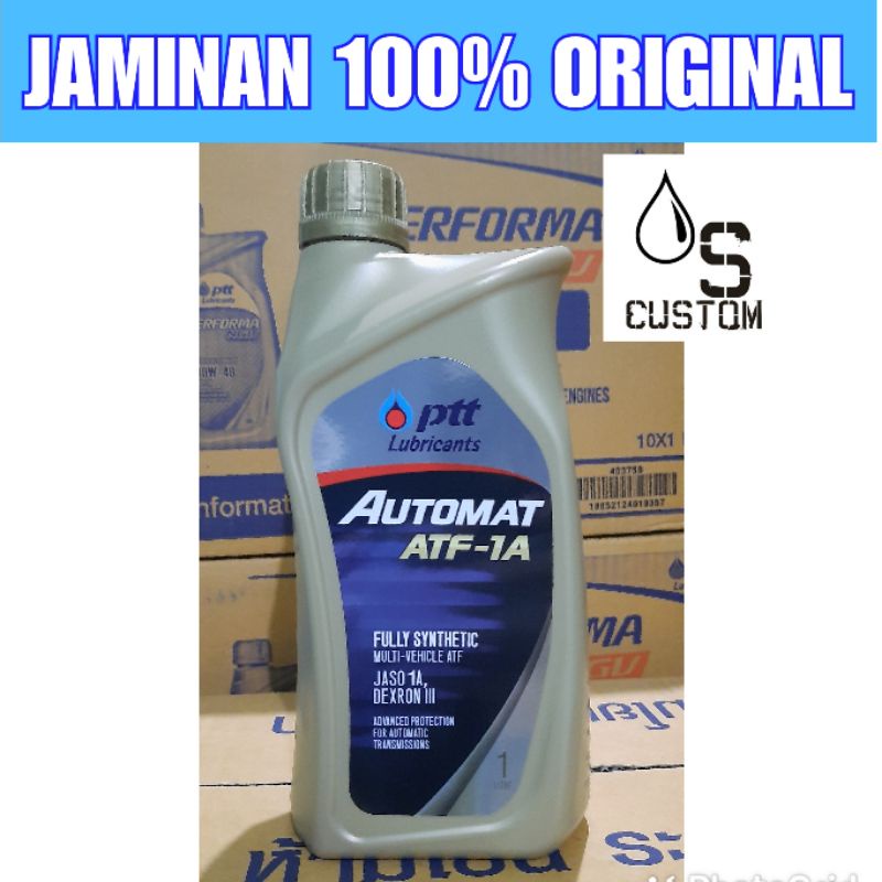 Jual Oli ATF PTT Automat 1A 1L full synthetic | Shopee Indonesia