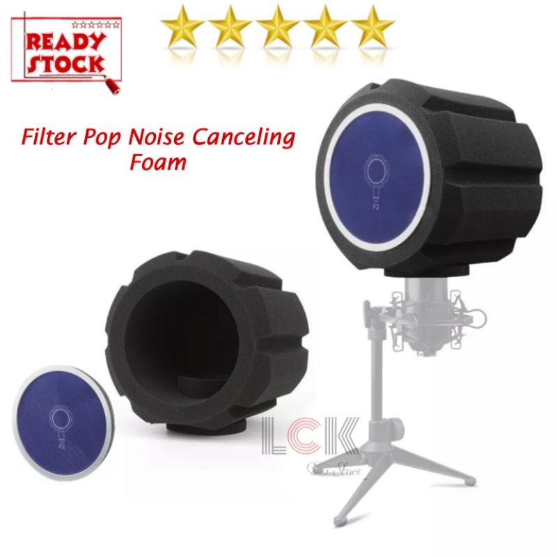 Jual Professional Busa Pop Filter Noise Canceling Acoustic microphone ...