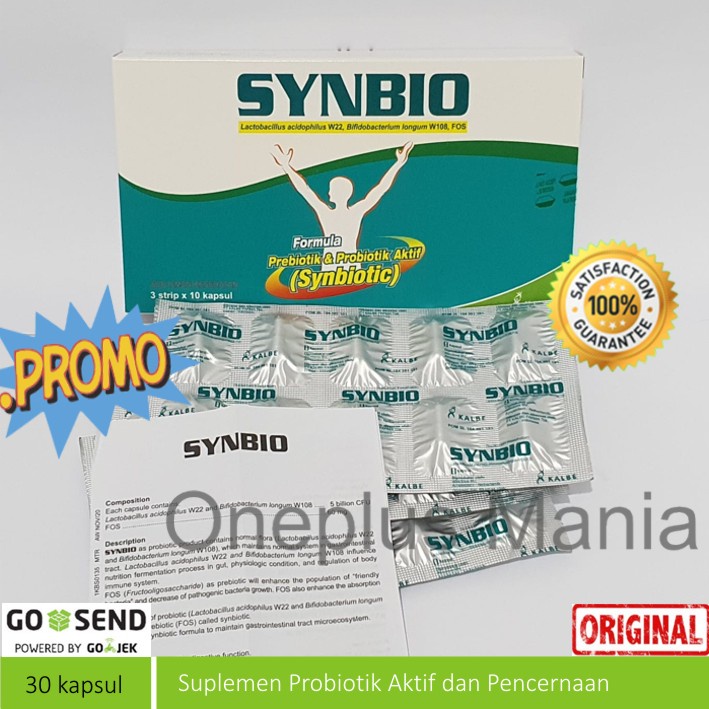 Jual SYNBIO SUPLEMEN PROBIOTIK DAN PENCERNAAN | Shopee Indonesia