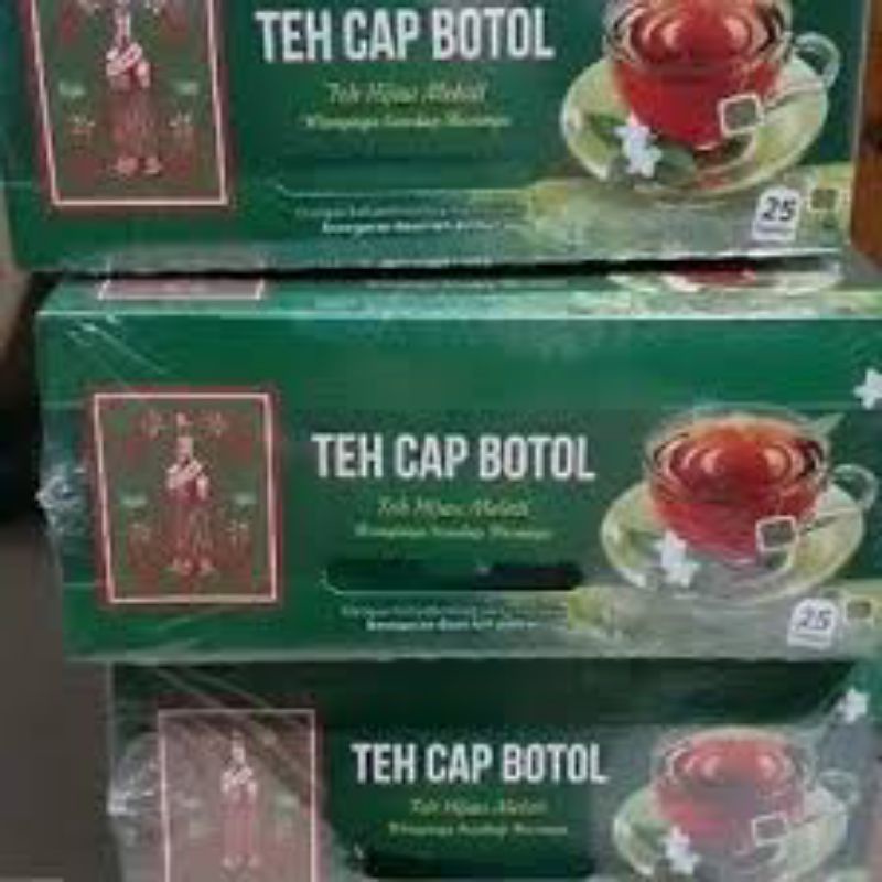 Jual TEH CAP BOTOL TEH CELUP 25pcs | Shopee Indonesia