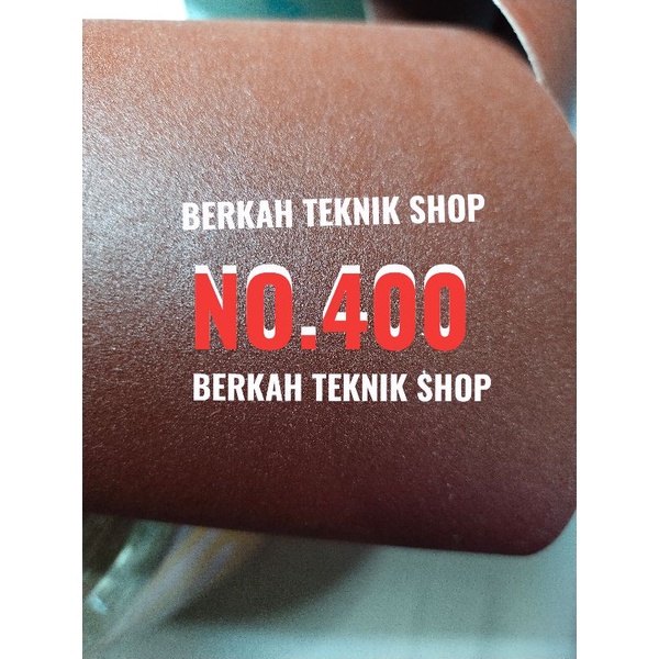 Jual AMPLAS ROL N0 400 HALUS mesin amplas pad dudukan amplas roll meter ...