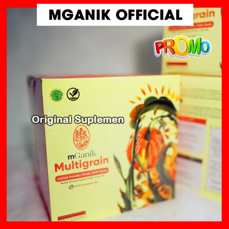 Jual MGanik M Ganik Multigrain Multi Grain 20 sachet 20sachet BPOM ...