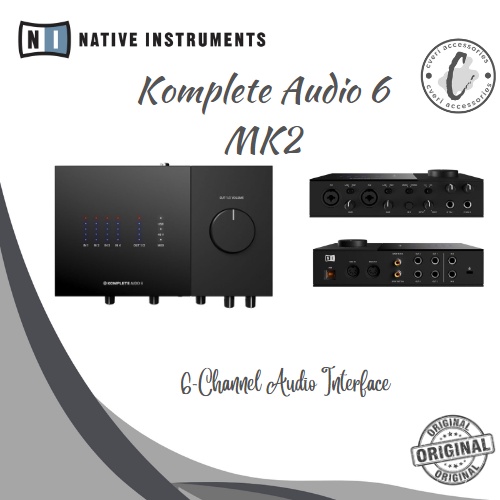 Jual NATIVE INSTRUMENTS Komplete Audio 6 MK2 USB Audio Interface Sound ...