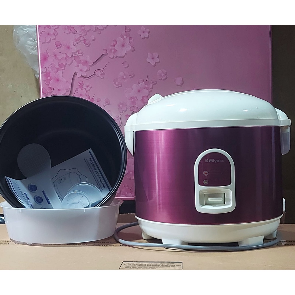 Jual Penanak Nasi / Magic Com / Rice Cooker MCM 528 SB Miyako | Shopee ...