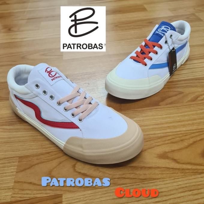 Jual Harga Gudang Sepatu Patrobas Cloud Low White Series (Original ...